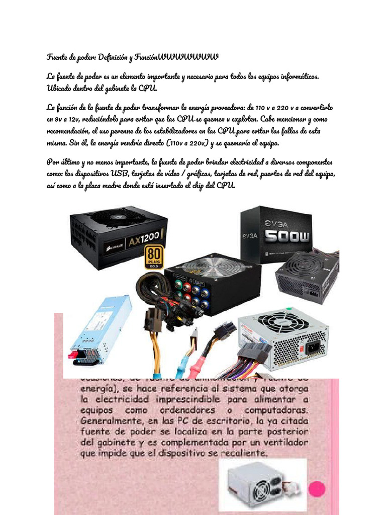 Fuentes de Poder | Descargar gratis PDF | Ingenieria Eléctrica ...