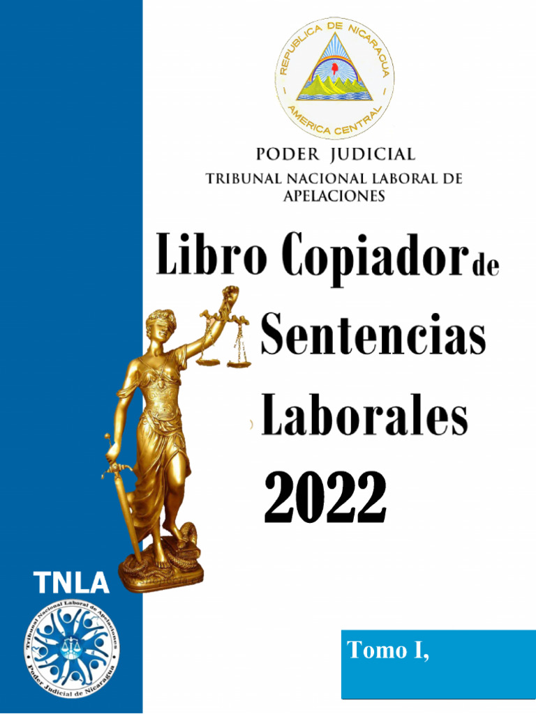 2022 - Libro Duodecimo - Copiador de Sentencias Laborales, Tomo I ...