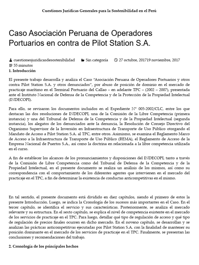 Apop Pdf Puerto Mercado Economía
