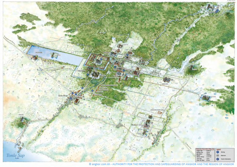 Angkor Map | PDF