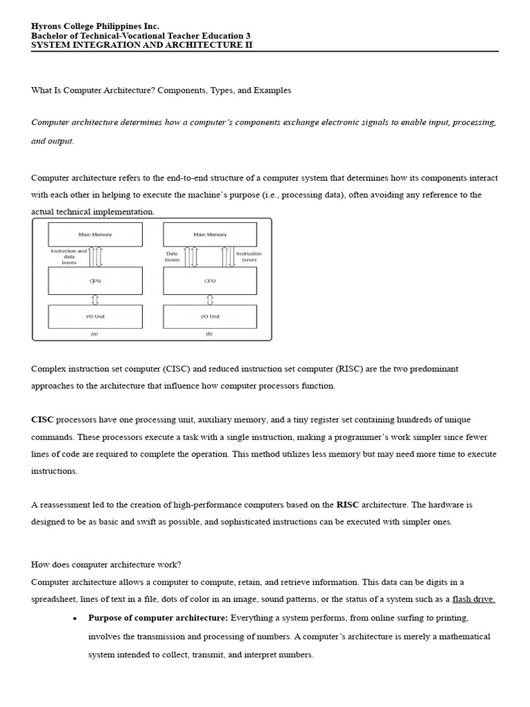 System Integration and Architecture II | PDF | Scheduling (Computing ...