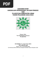 2025 KSP TK PAUD Jateng Deep Learning | PDF