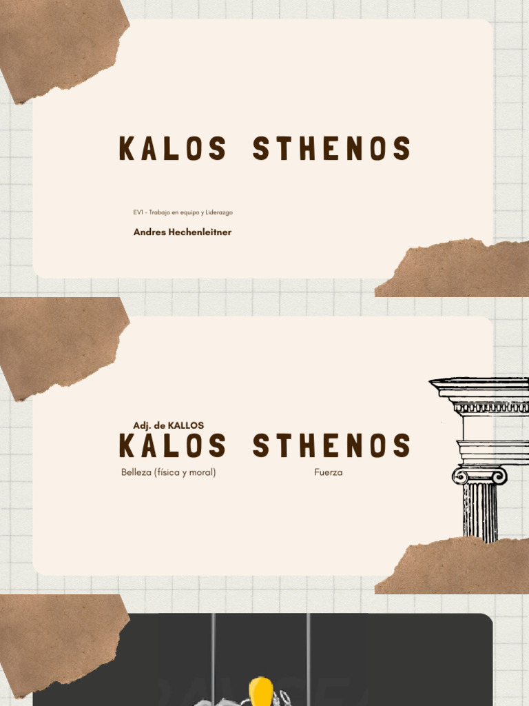 Kalos Sthenos | PDF