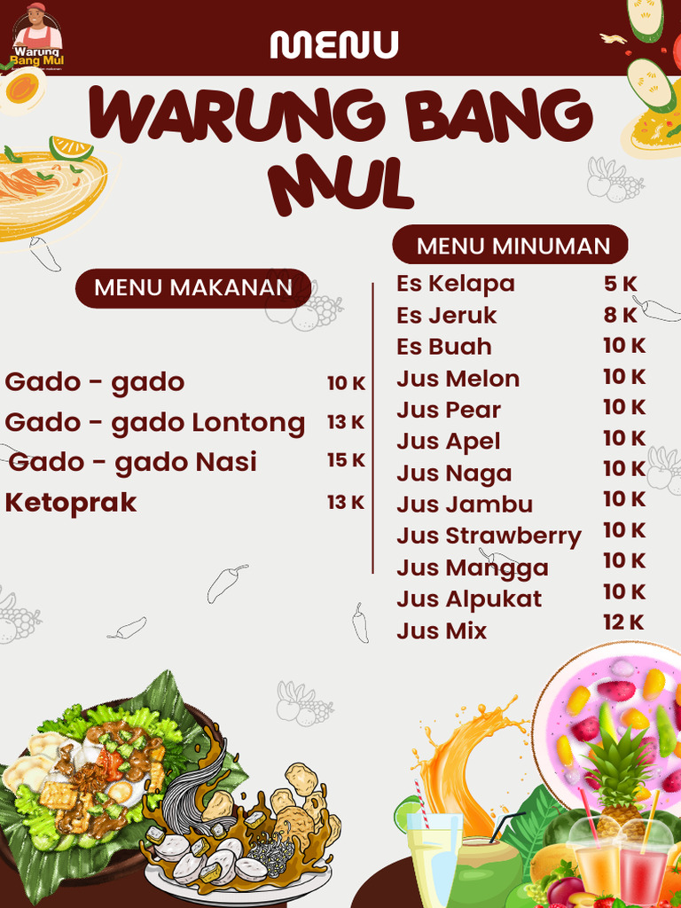 Menu | PDF