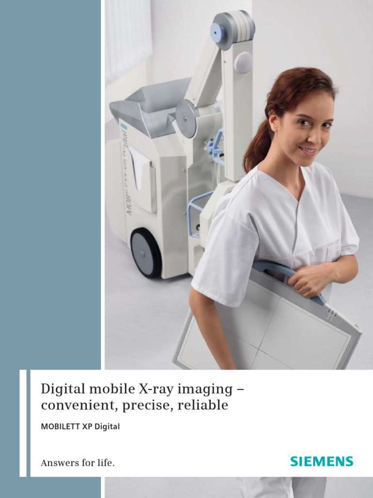 Mobilett XP Digital - Brochure | PDF | Medical Imaging | Wireless Lan