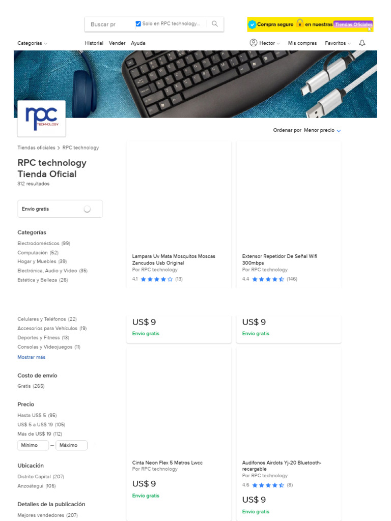RPC Technology Tienda Oficial: Buscar PR | PDF | Informática | Hardware ...