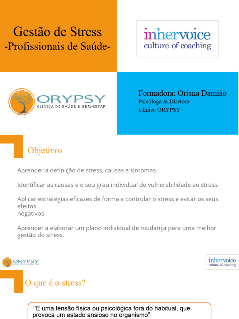 Stress Profissionais Saude | PDF | Estresse (Biologia) | Emoções