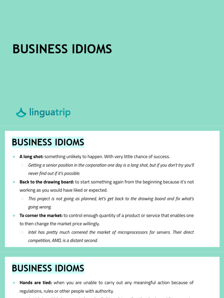 Business_Idioms | PDF