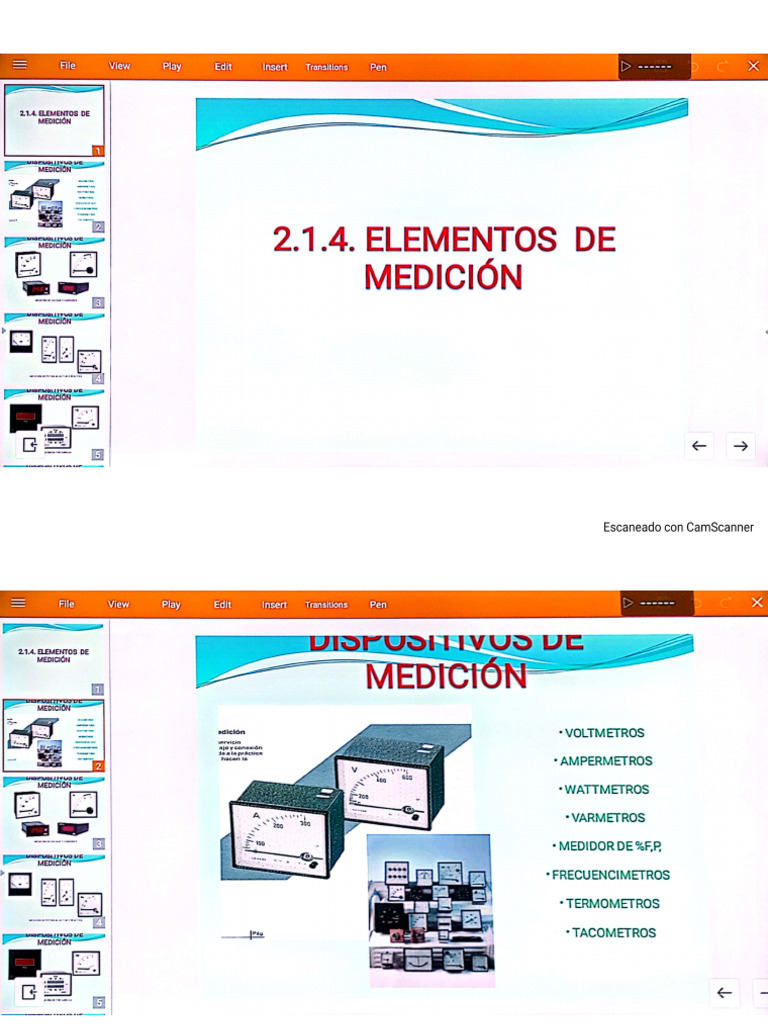 Elementos de Medición | PDF