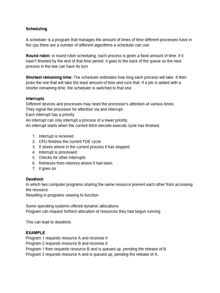 20 March 2023 | PDF | Scheduling (Computing) | Computer Data Storage