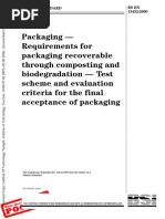 EN 13430:2004 Packaging Standards | PDF | Recycling | Waste