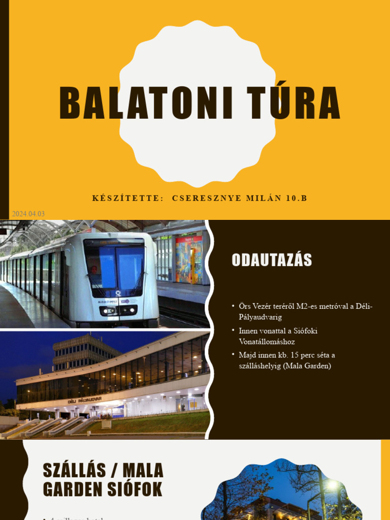 Balatoni Túra | PDF