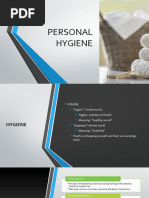Module 1 Session 2 Personal Hygiene & Grooming | PDF | Hygiene