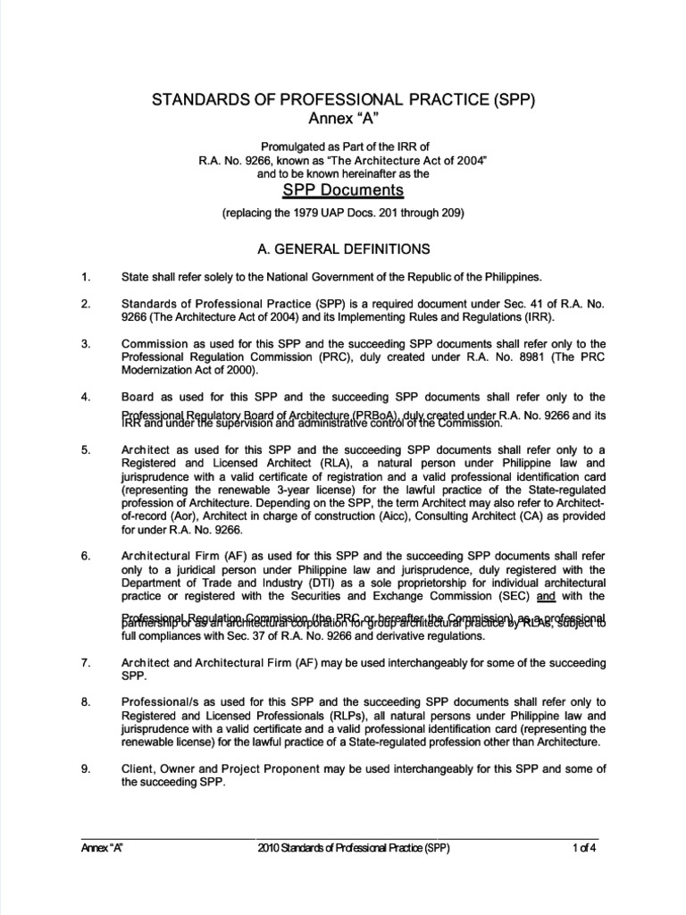 SPP Documents | PDF | Architect | Business