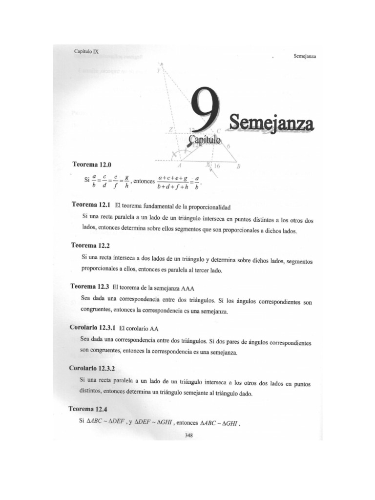 Semejanza | PDF