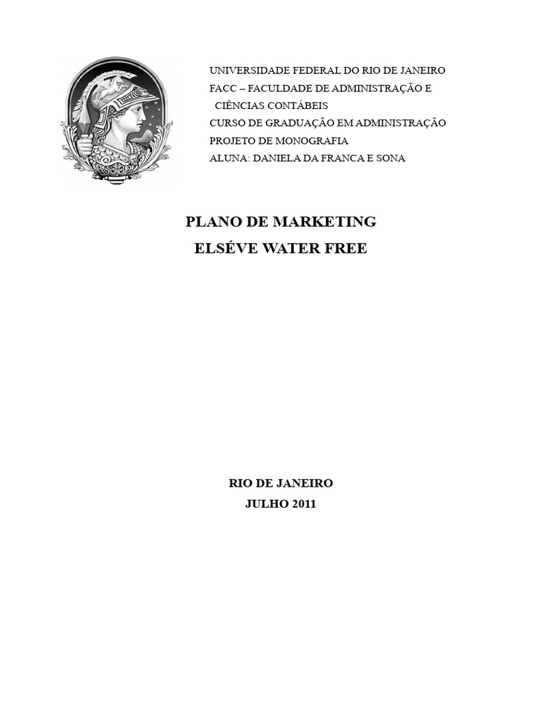 Plano de Marketing Elséve Water Free | PDF | Internet | Produto interno ...