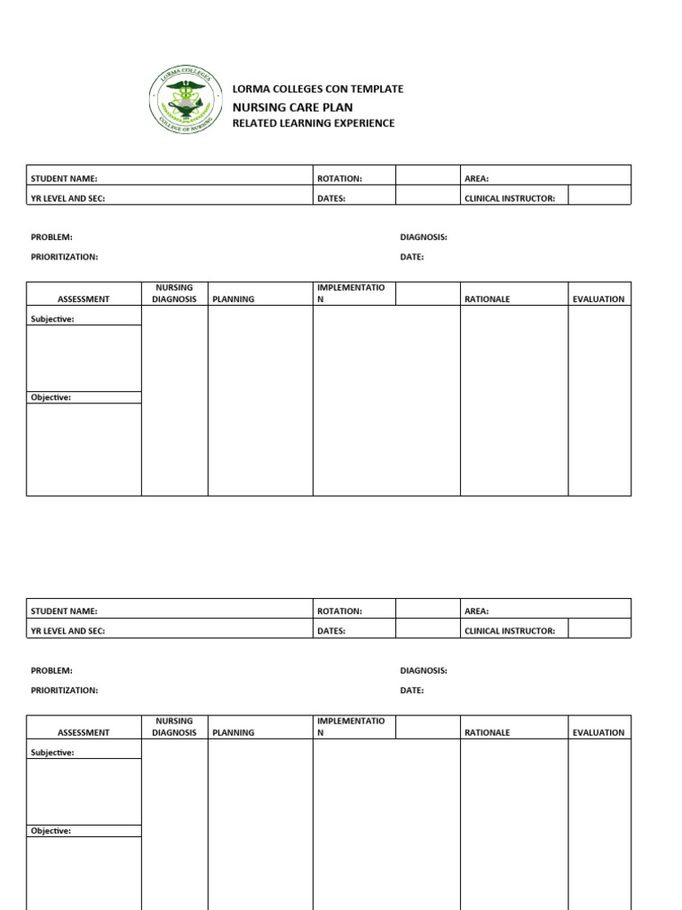 NCP Form | PDF