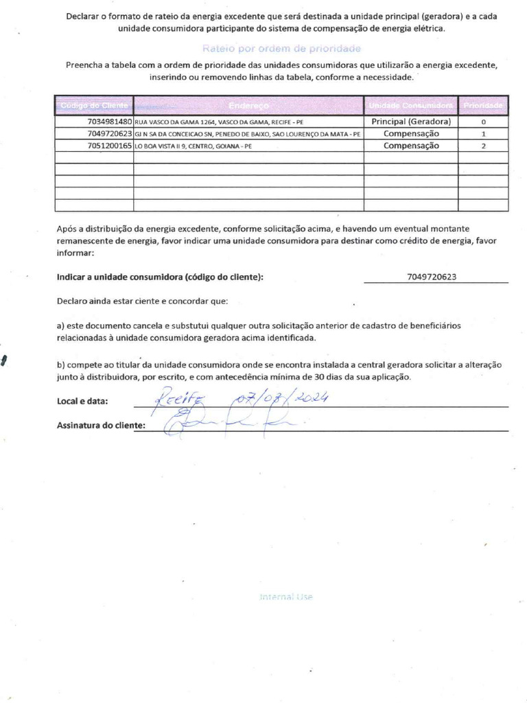 Frop - Formulario de Rateio20240307 - 23224069 | PDF