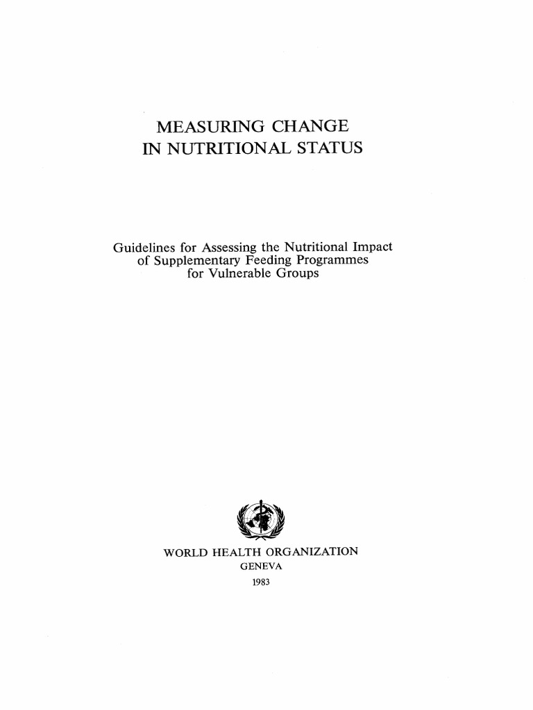 Nutritional Status | PDF