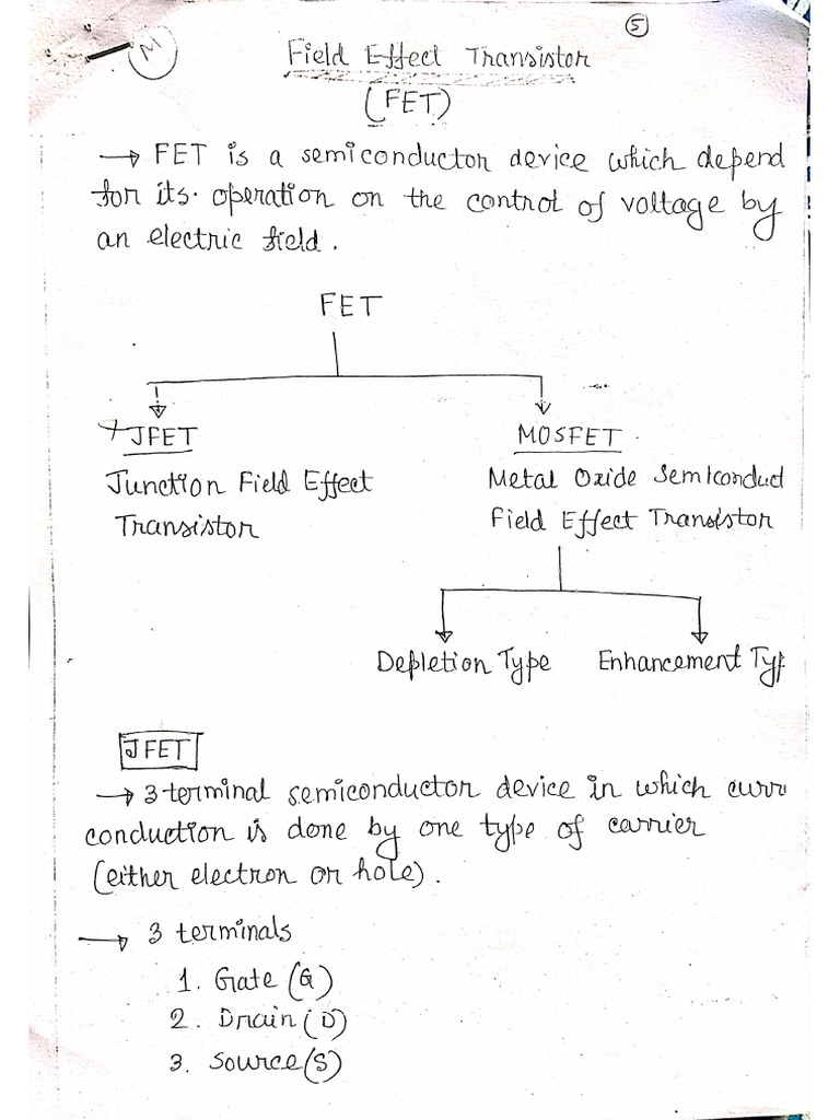 Fet Transistor Part1 | PDF