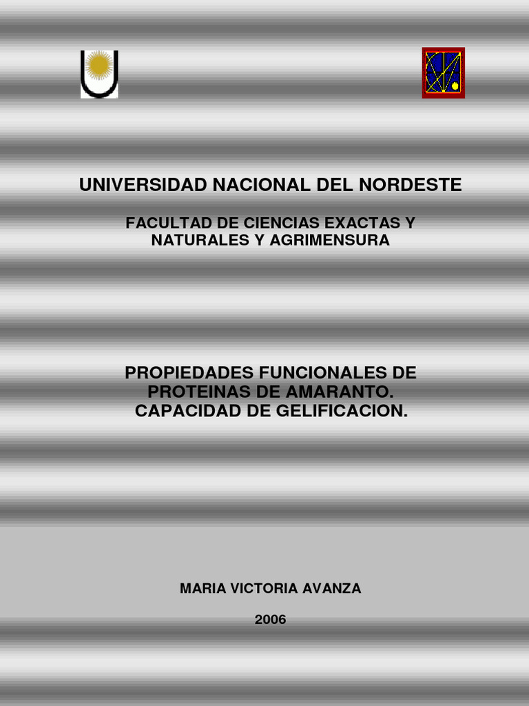 Riunne Facena TD Avanza MV | PDF | Proteínas | Desnaturalización ...