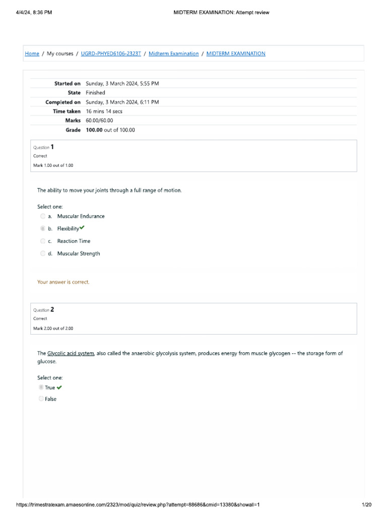 PathFit Midterm | PDF