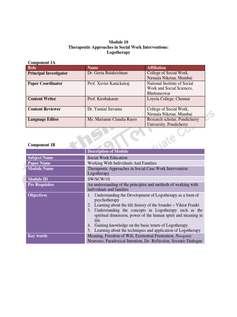 Therapeutic Approaches | PDF | Psychotherapy | Existentialism