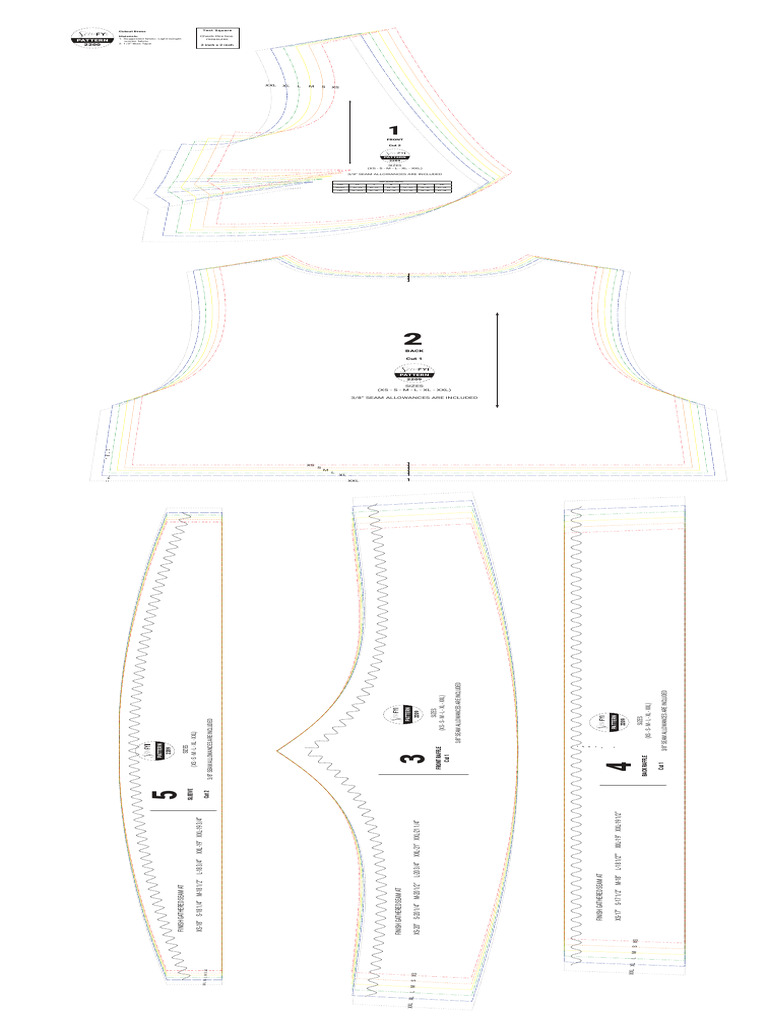 2209 Raffle Sleeve Top | PDF | Seam (Sewing) | Clothing