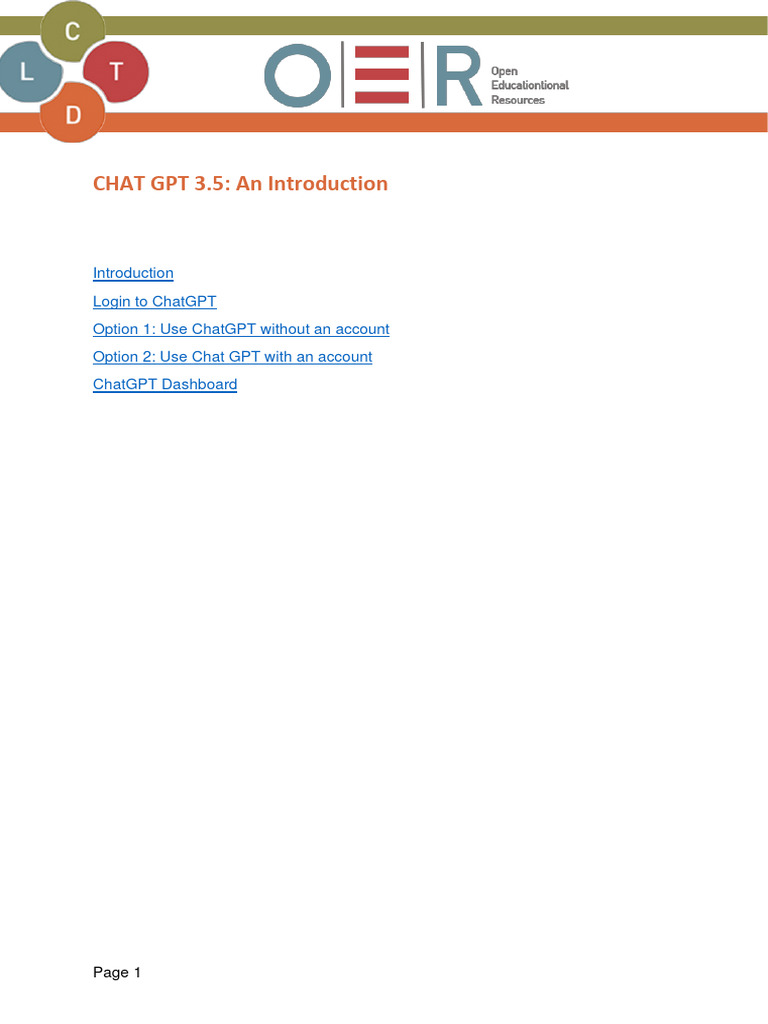 ChatGPT For Learning and Teaching | PDF | Artificial Intelligence ...