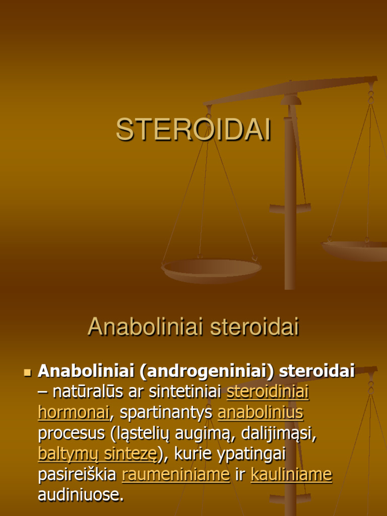steroidai | PDF