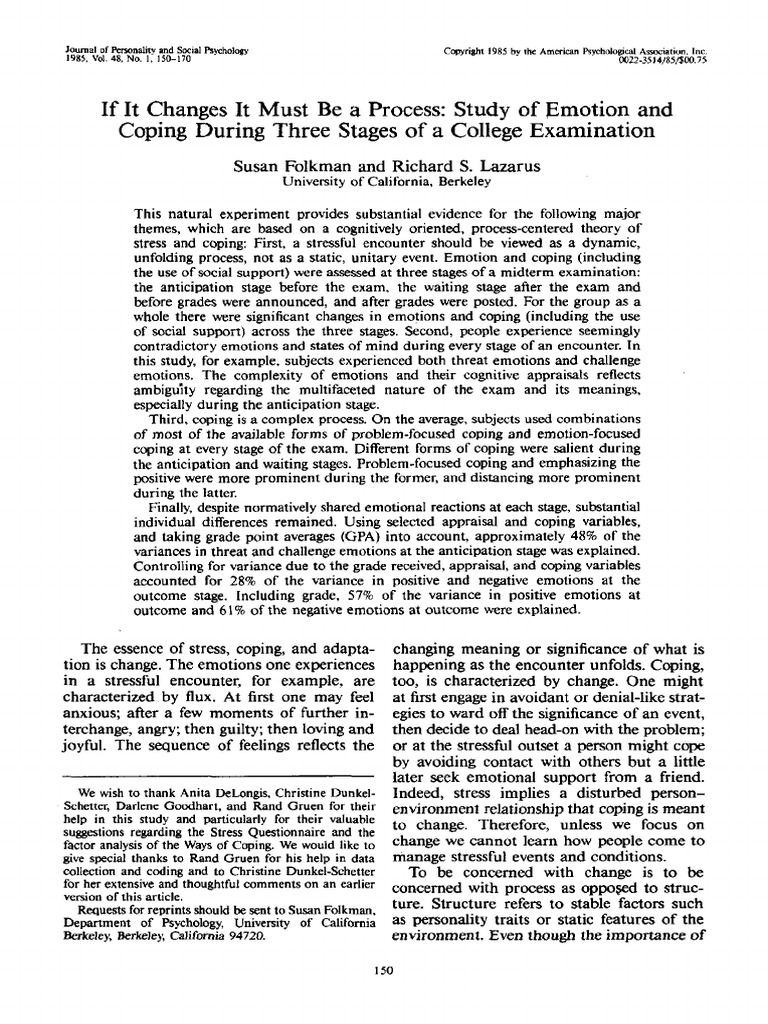 Folk Man 1985 | PDF | Emotions | Psychological Concepts