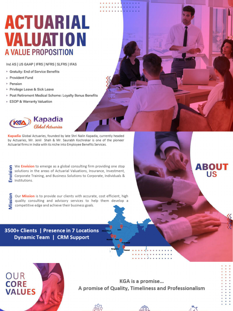 Actuarial Valuation-KGA | PDF | Valuation (Finance) | Actuarial Science