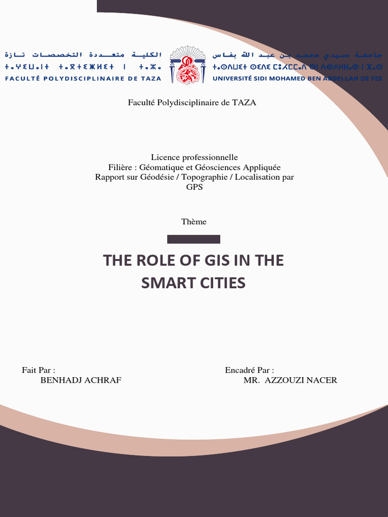 The Role of Gis in The Smart Cities | PDF | Smart Grid | Internet Of Things