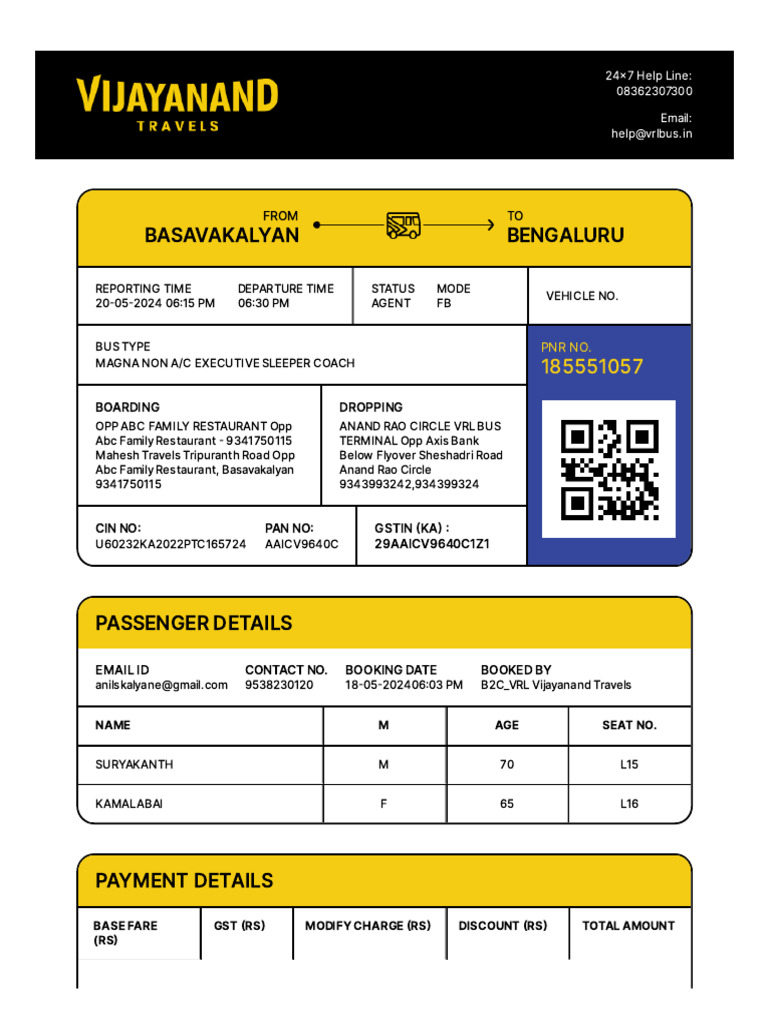 PNR 185551057 | PDF | Baggage