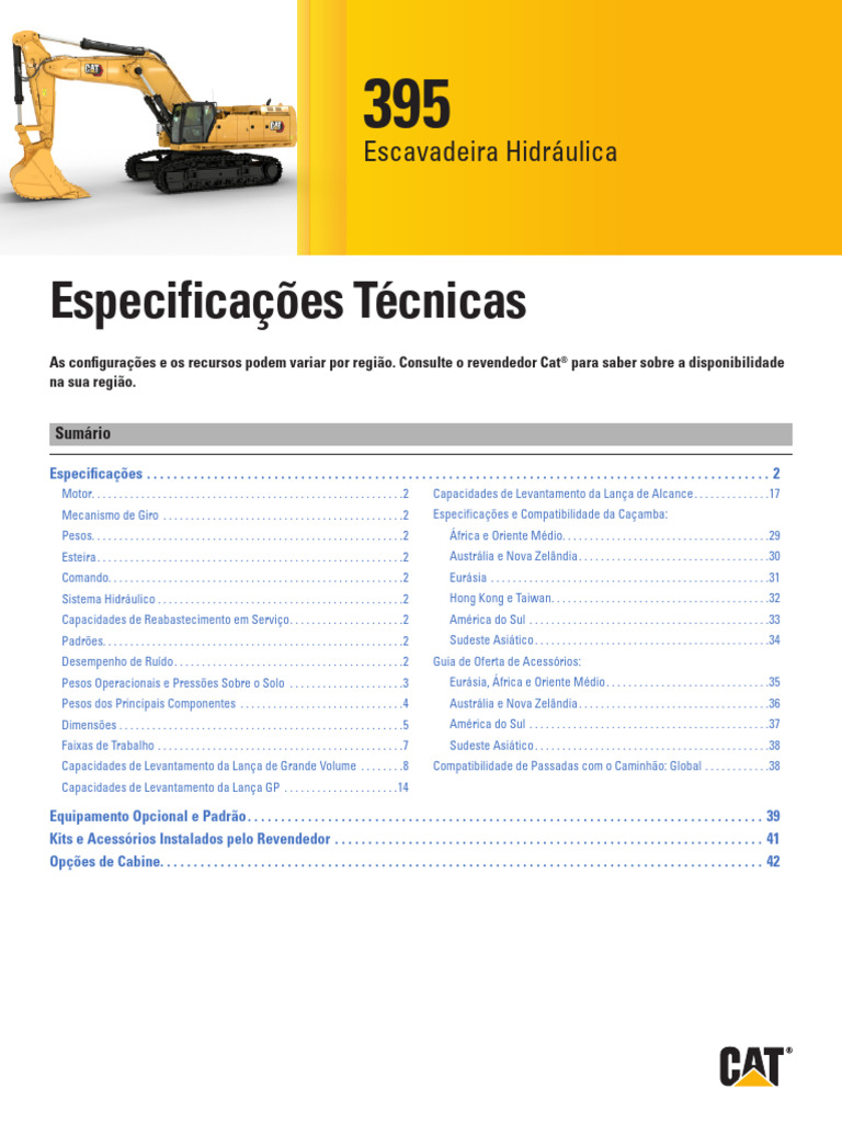 Cat 395 | PDF | Biodiesel | Motores