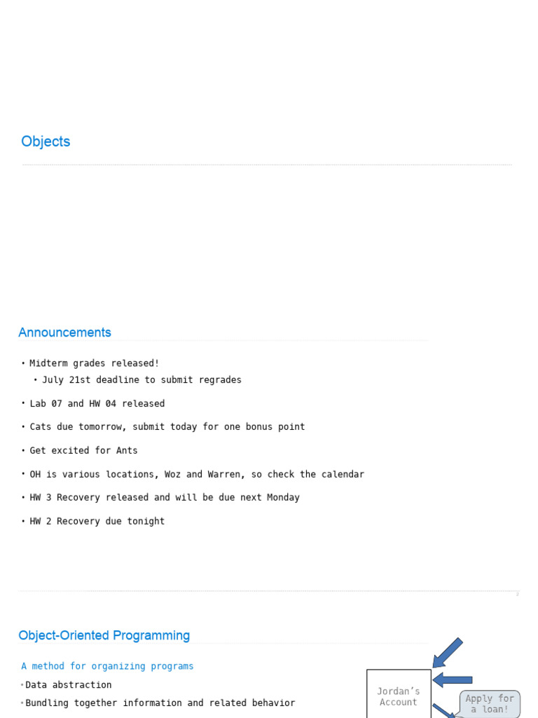 15-Objects | PDF | Method (Computer Programming) | Class (Computer Programming)