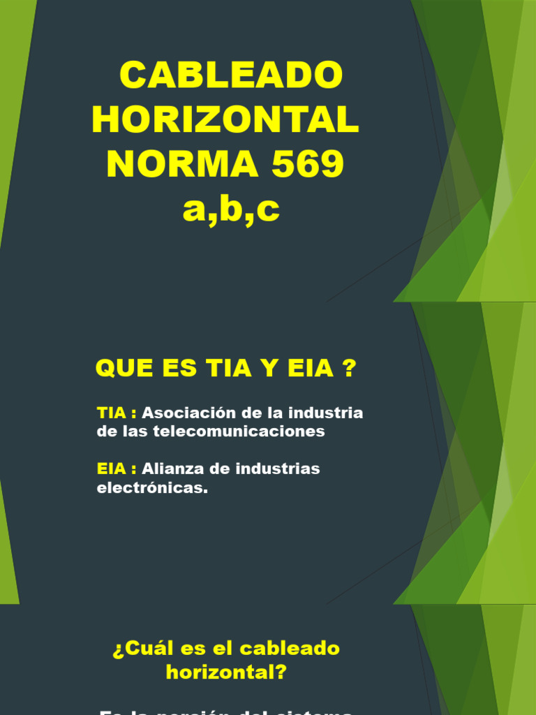 La Norma ANSI, TIA 569 | PDF | Electricidad | Ingenieria Eléctrica
