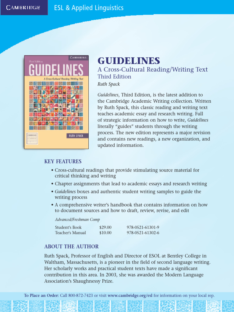 Guidelinesflyerlo Res | PDF | English As A Second Or Foreign Language ...