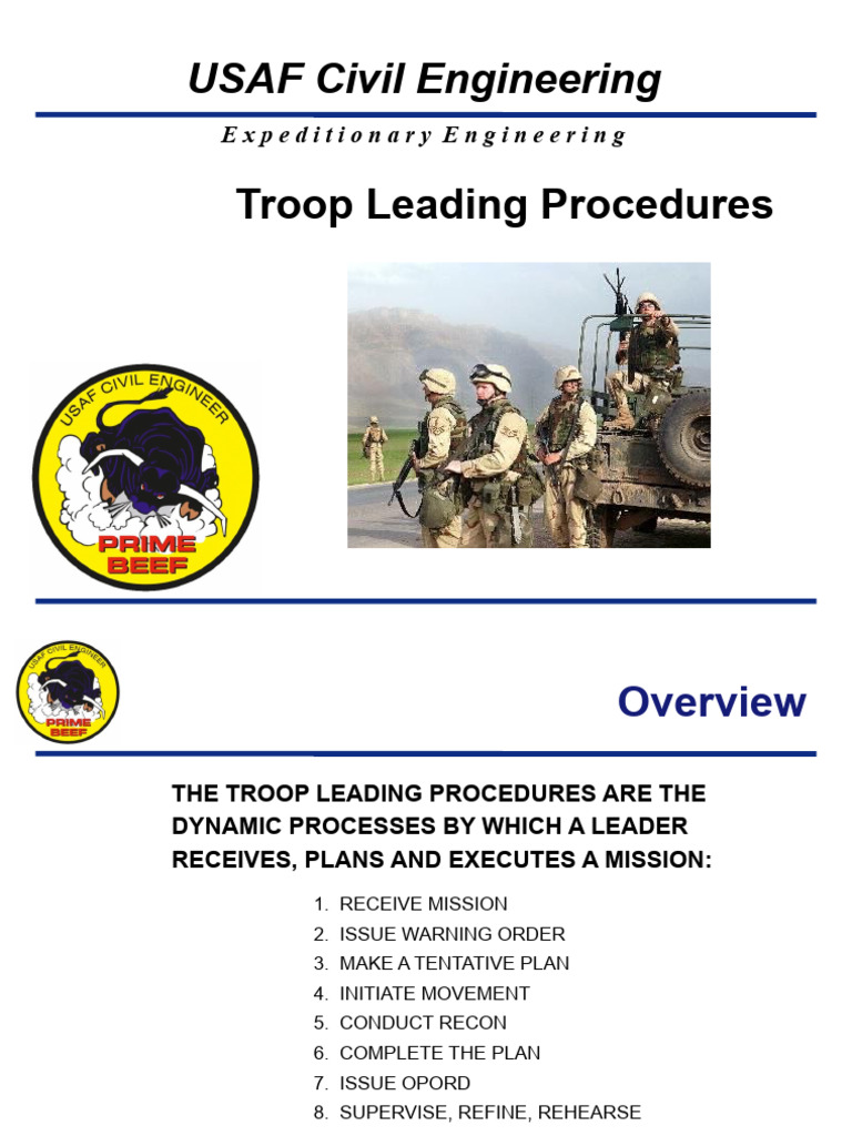 08 - TLP and Convoy Planning (SFC2) | PDF | Reconnaissance | Military