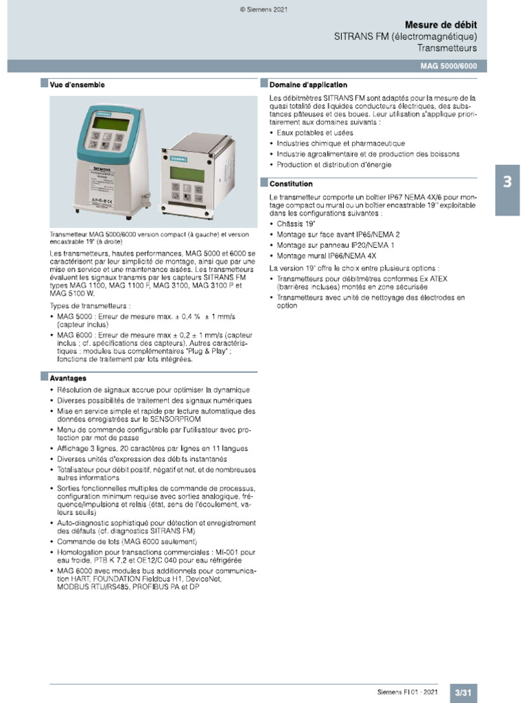 MAG 5000.6000...FR.21 | PDF