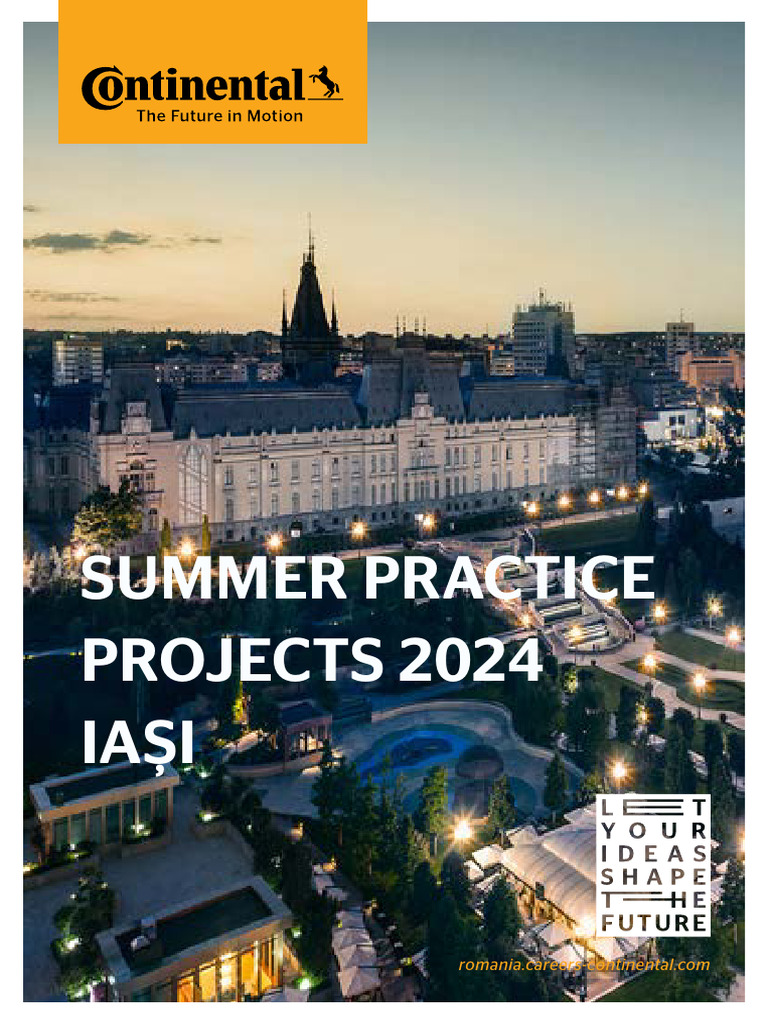 Brosura Summer Practice Iasi 2024 1 | PDF | Computer Programming | Artificial Intelligence