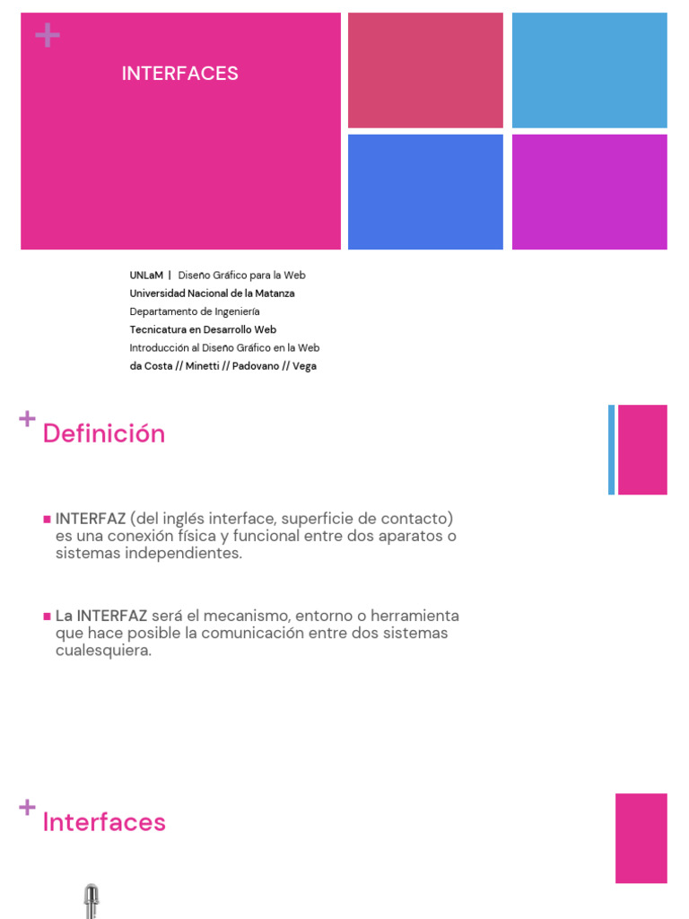 Interfaces 2024 | PDF | Interfaces gráficas de usuario | Interfaz de usuario