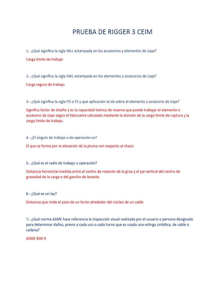 Prueba Rigger 3 CEIM | PDF | Tecnología