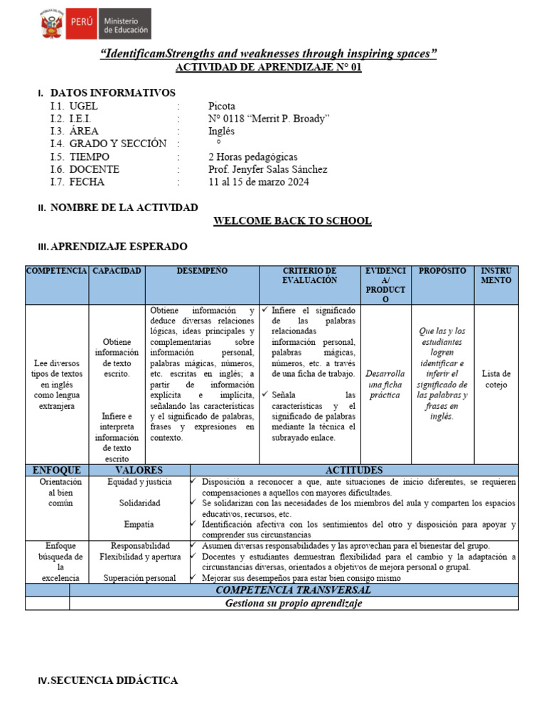 Actividad 1 | PDF | Ciencia cognitiva | Conceptos psicologicos