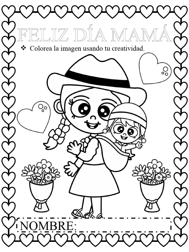 Fichas De Trabajo Día De La Madre Pdf