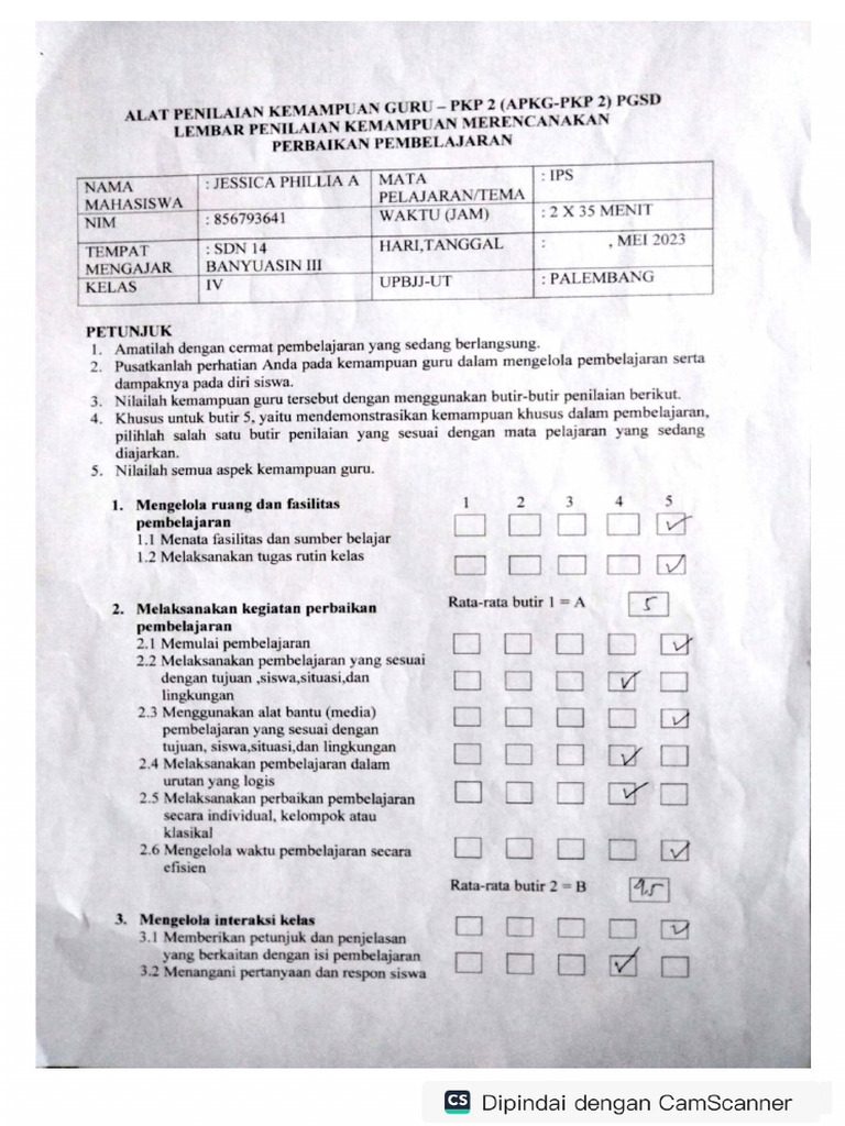 apkg 2 siklus 1 | PDF
