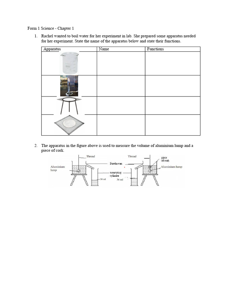 Form 1 Science - Chapter 1 - Marketing | PDF Form 1 Science - Chapter 1 - Marketing | PDF