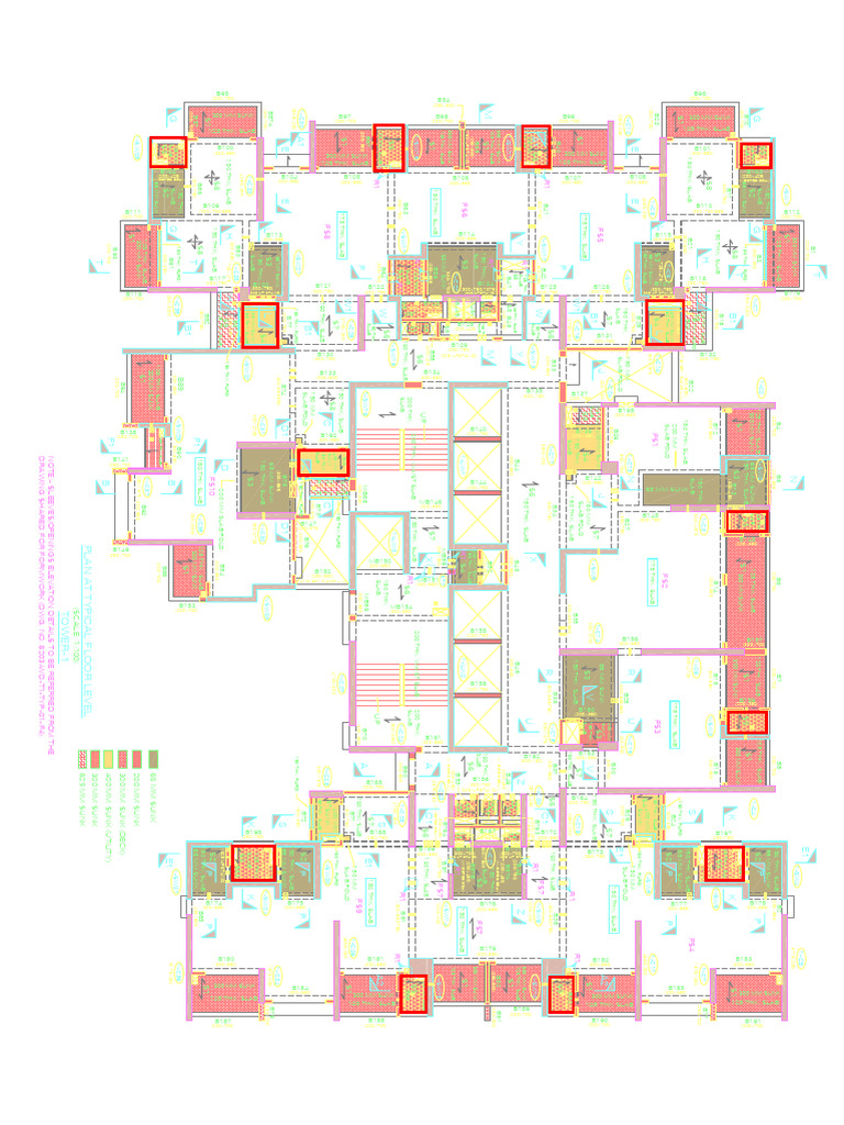 Lodha NCP TOwer 1 - TYpical Layout | PDF