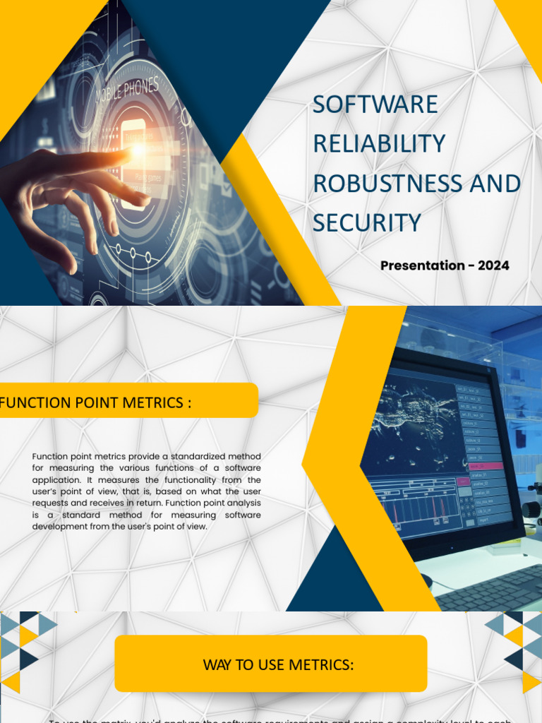 Blue and Yellow Modern Business Operations Management Presentation ...