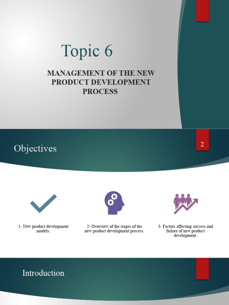 6-Topic 6 New Product Development Process | Download Free PDF | New Product Development | Marketing
